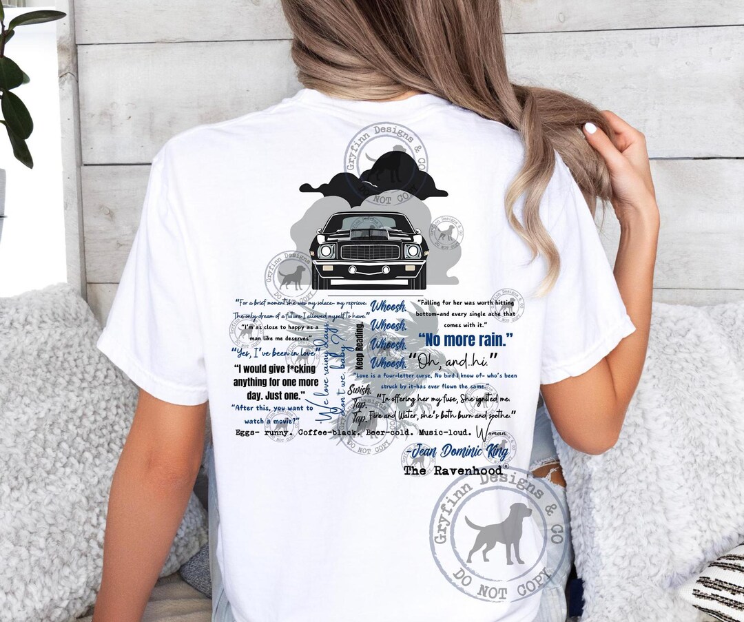 LICENSED Dominic King Quotes Collage - the Ravenhood - Tee - Etsy