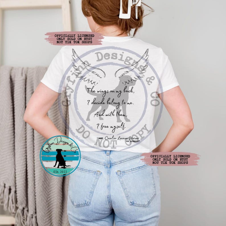 Camiseta corta con licencia de Cecelia Polaroid, cita de la luna y las ...