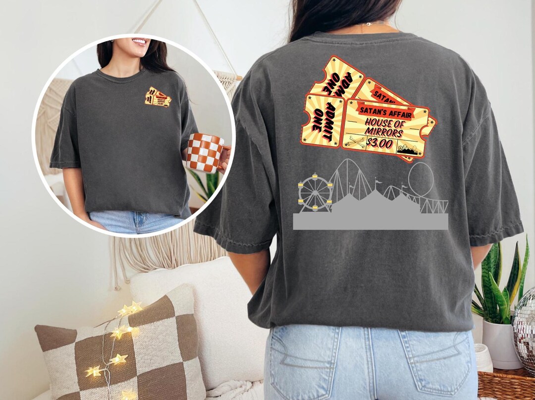 Officially Licensed House of Mirrors Ticket Haunting Adeline Comfort ...