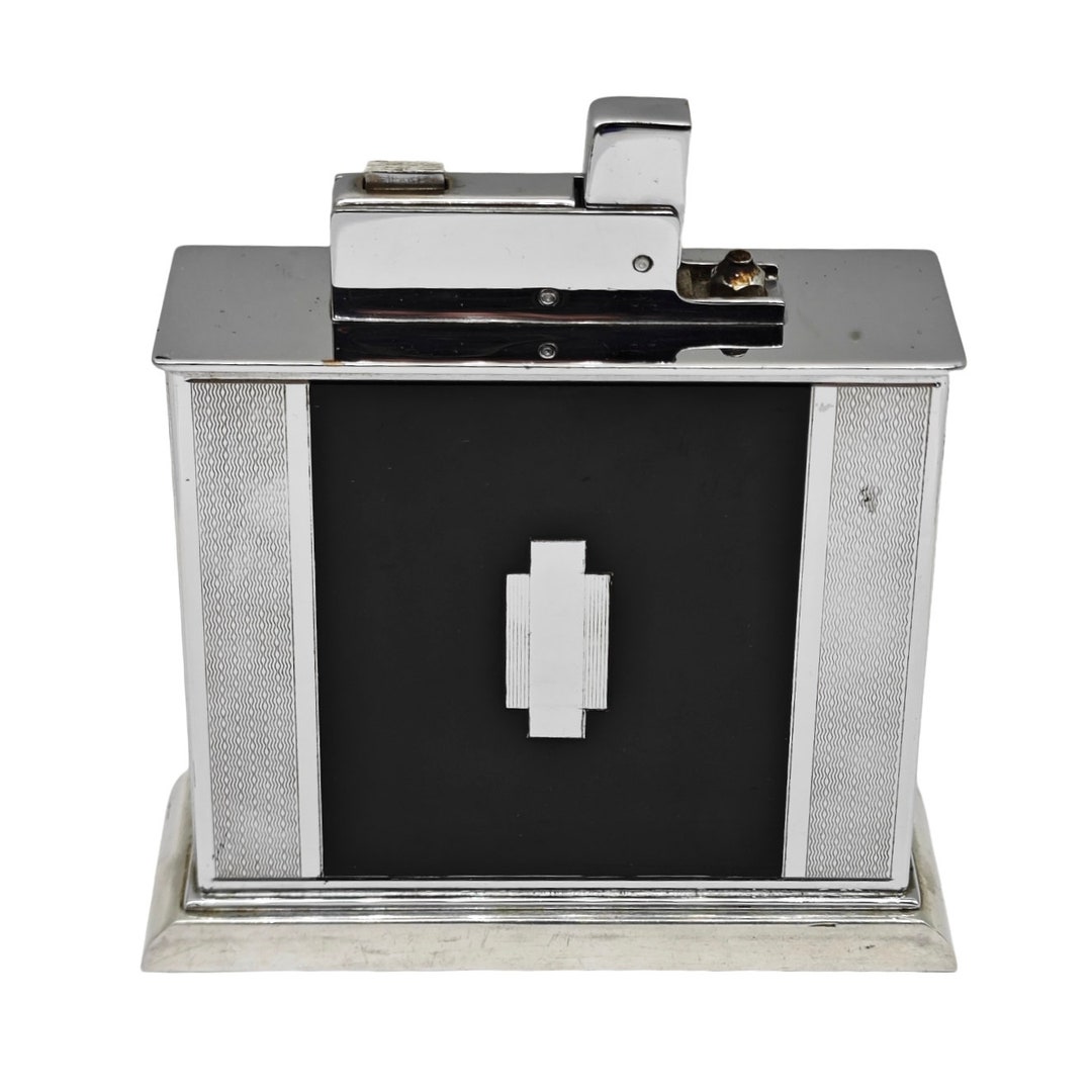 Vintage Art Deco Desk Table Lighter Collector Collectible Antique ...