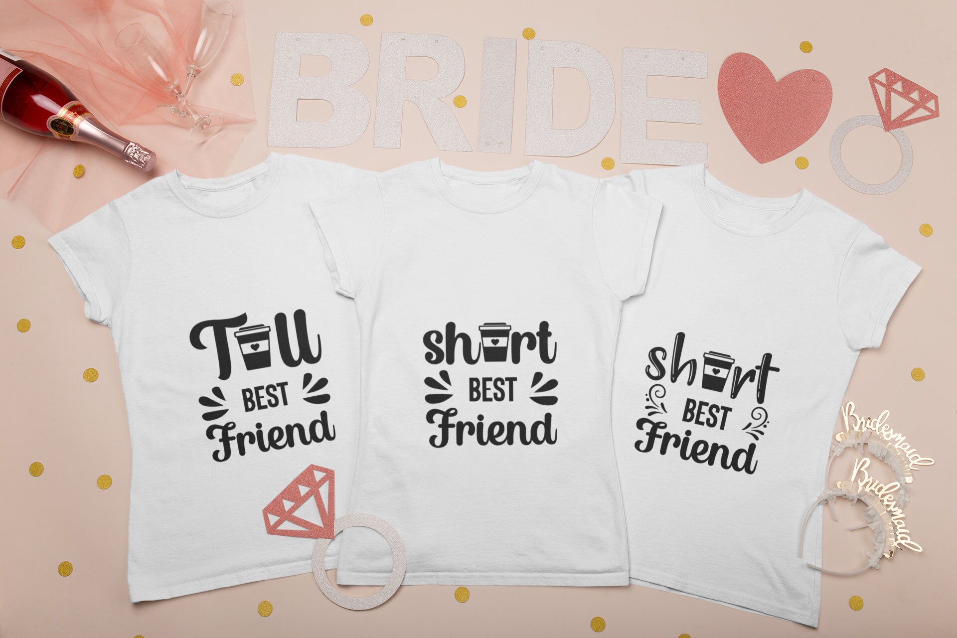 BUY 2 GET 1 FREE 15 Best Friends Svg Bundle Friendship Svg - Etsy