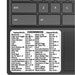 Chromebook Keyboard Shortcuts Sticker, Keyboard Tips, Chromebook ...