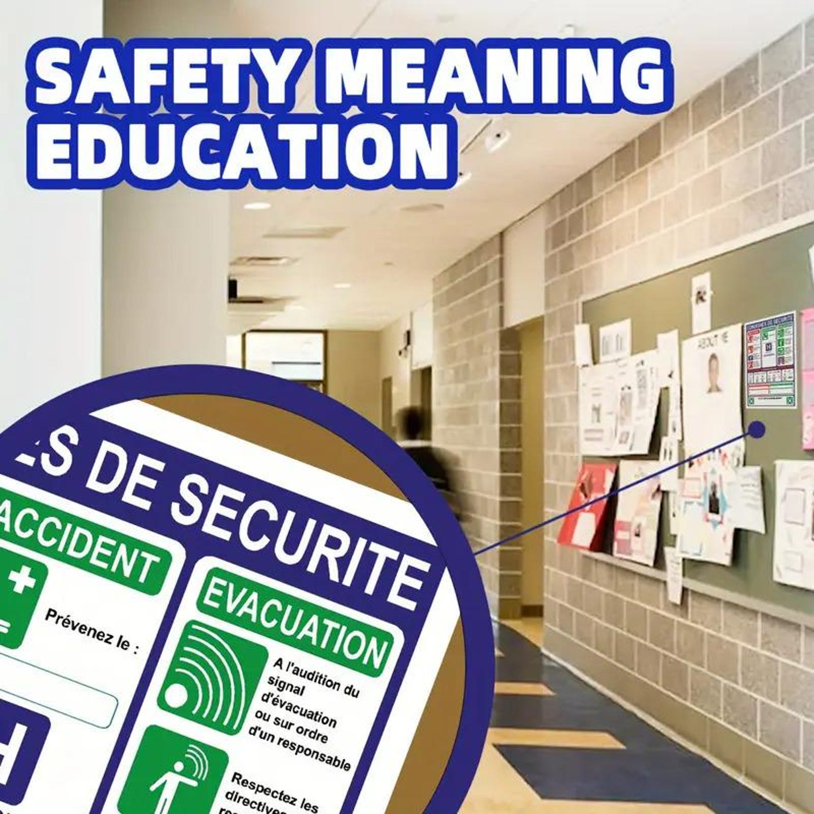 Emergency Contact Display Sticker for Fire/fire/accident - Temporary ...