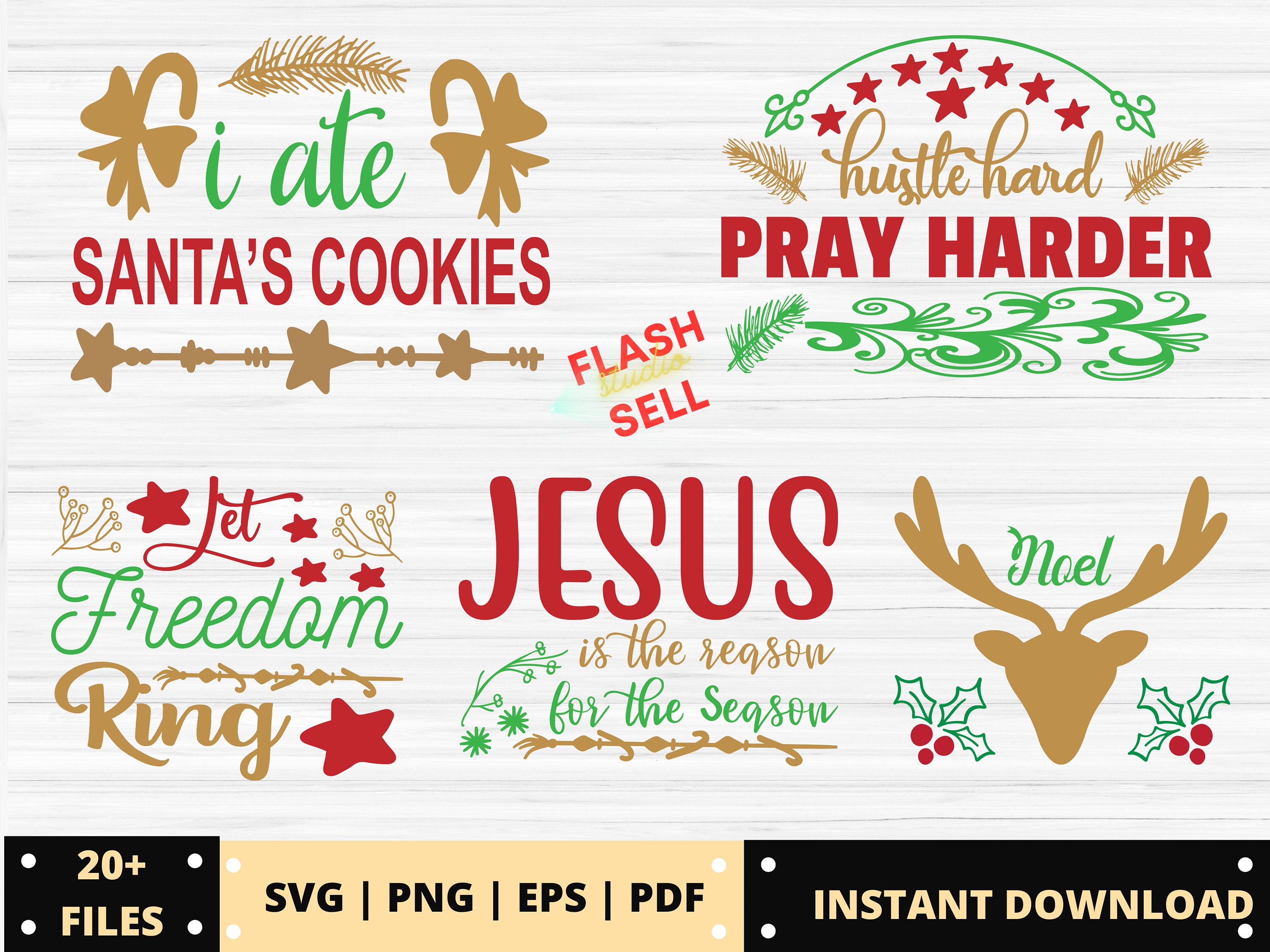 BUY 2 GET 1 FREE, 20 Merry Christmas Svg Bundle Christmas Vacation Svg ...