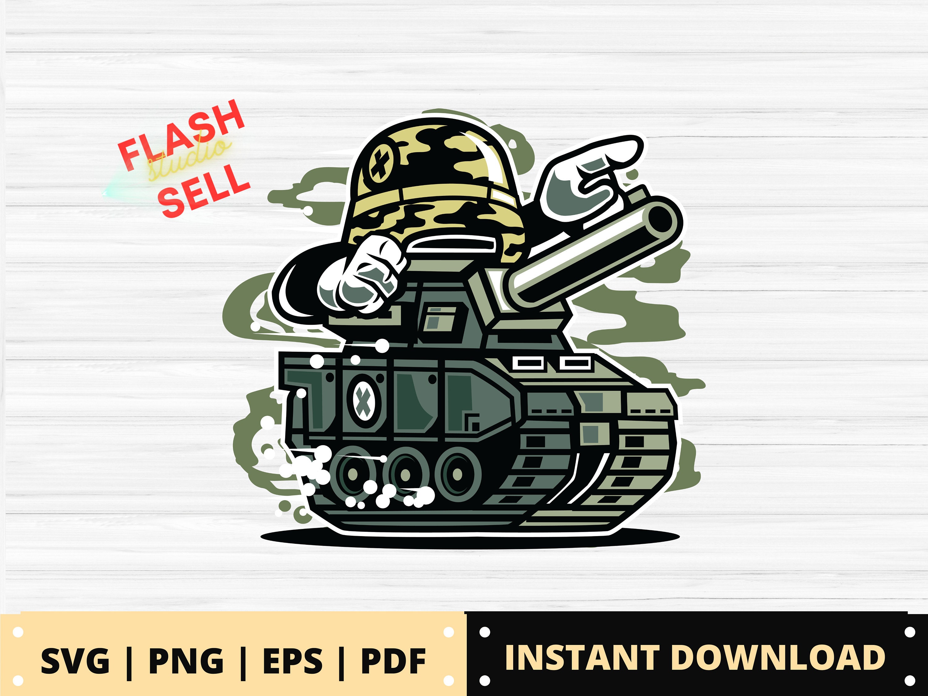 Cartoon Tank Svg Army Tank Svg Military Svg Military Tank - Etsy