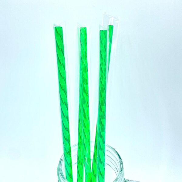 Lime Green Straw - Etsy