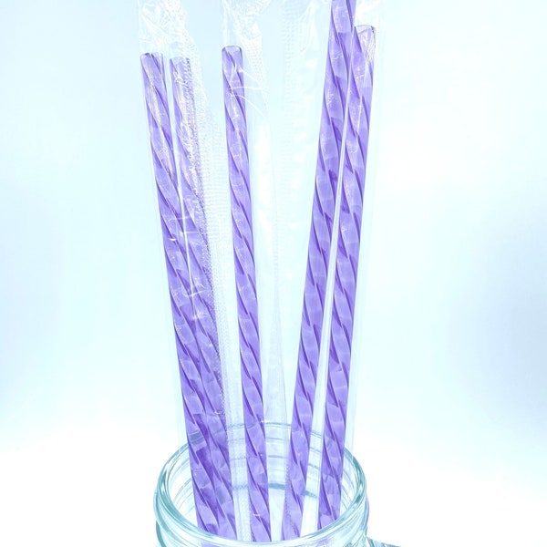 Purple Straws - Etsy