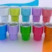 Multi-color Cups 24oz 16oz - Cold Cups - Multi-color Blank Cups - Cups ...