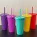 Multi-color Cups 24oz 16oz - Cold Cups - Multi-color Blank Cups - Cups ...