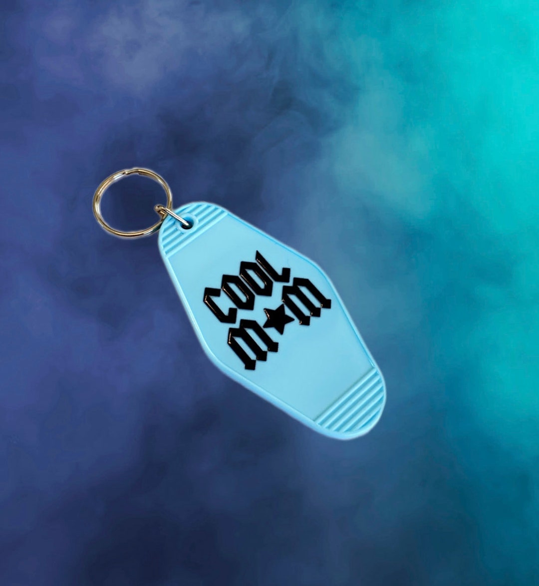 COOL MOM Keychain - Blue Motel Keychain - Car Keychain - Motel Keychain ...