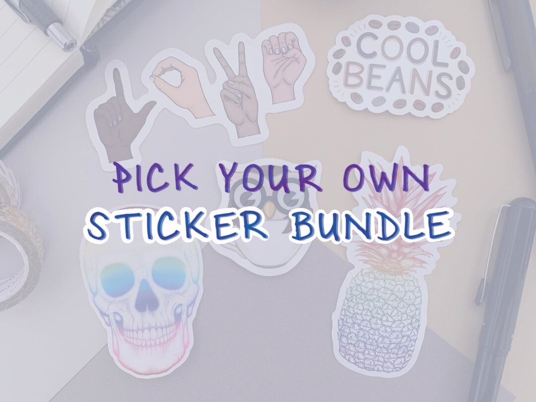 Pick Your Own Sticker Bundle Mix & Match Sticker Pack Gift for Gamers ...
