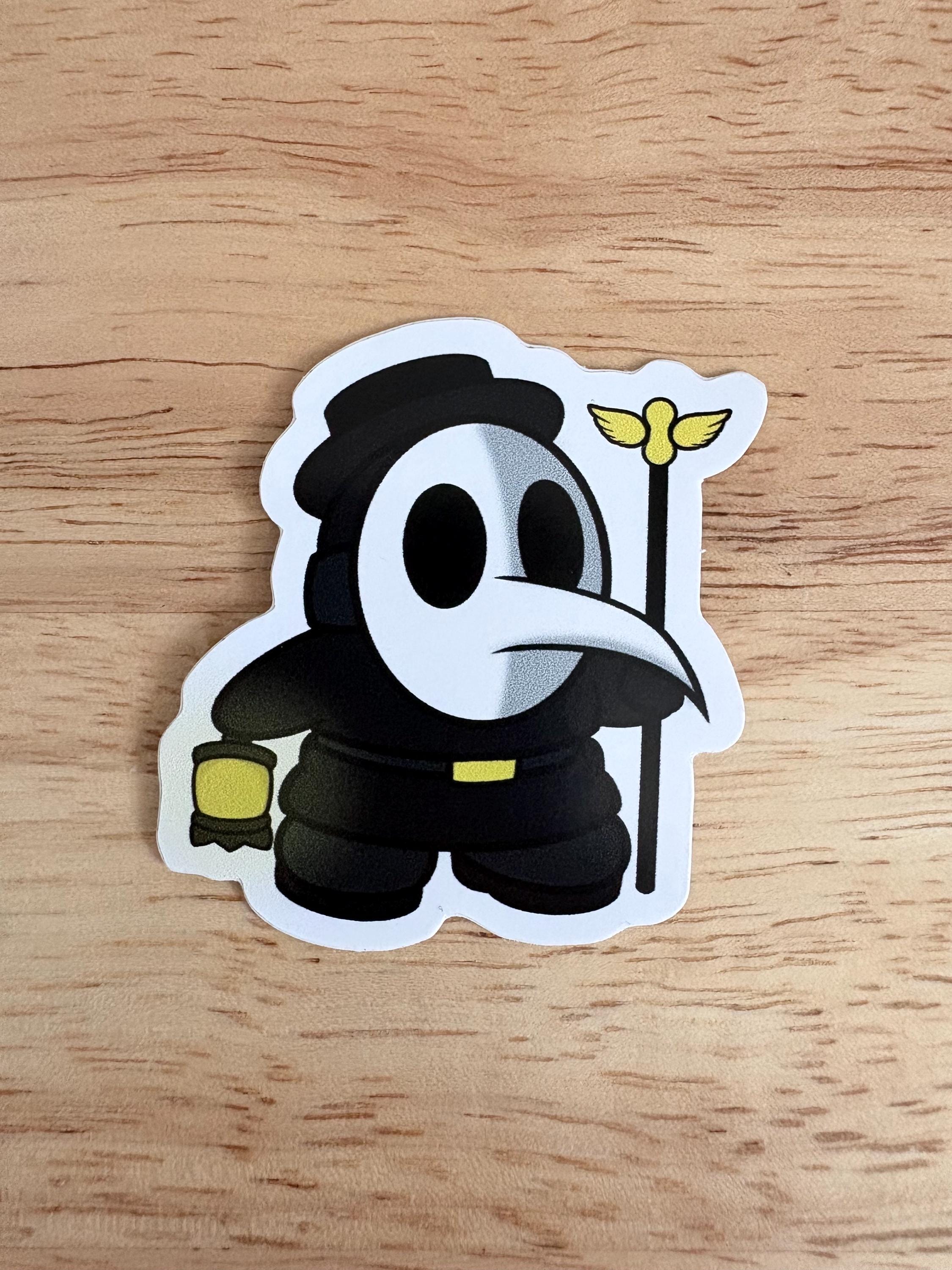 Shy Guy Plague Doctor Sticker Pack | Super Mario Bros. Stickers, Gifts ...