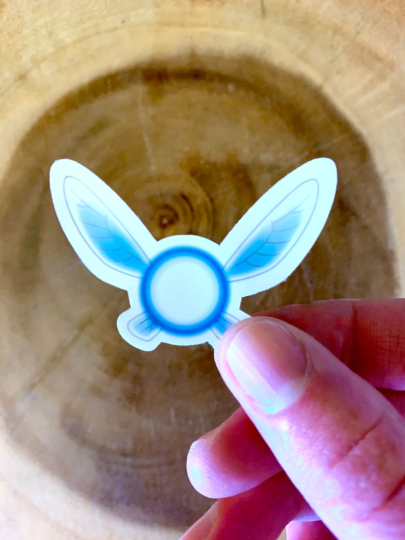 Navi Fairy Handmade Glossy Vinyl Sticker in 2 Colors - Etsy