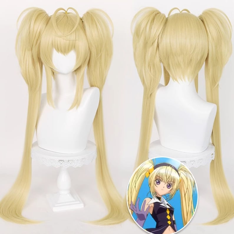 Shugo Chara Cosplay Wig, Utau Hoshina/utau Tsukiyomi Blonde Double ...
