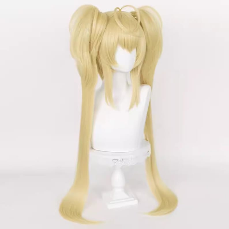 Shugo Chara Cosplay Wig, Utau Hoshina/utau Tsukiyomi Blonde Double ...
