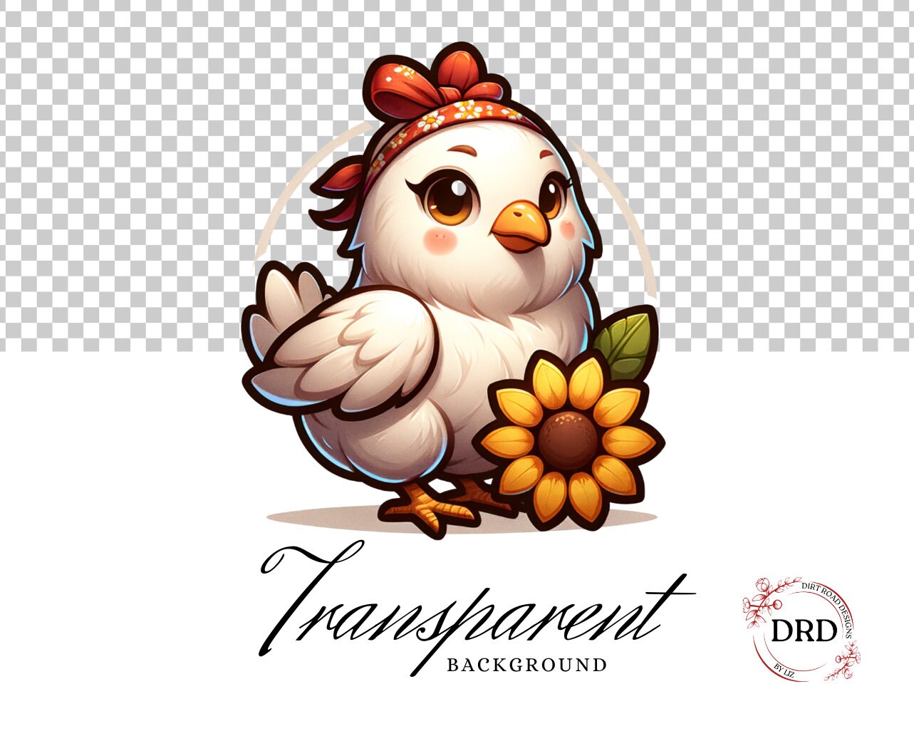 Cute Chicken Png, Girl Chicken Png, Hen Clipart, Chicken Graphics, Farm ...