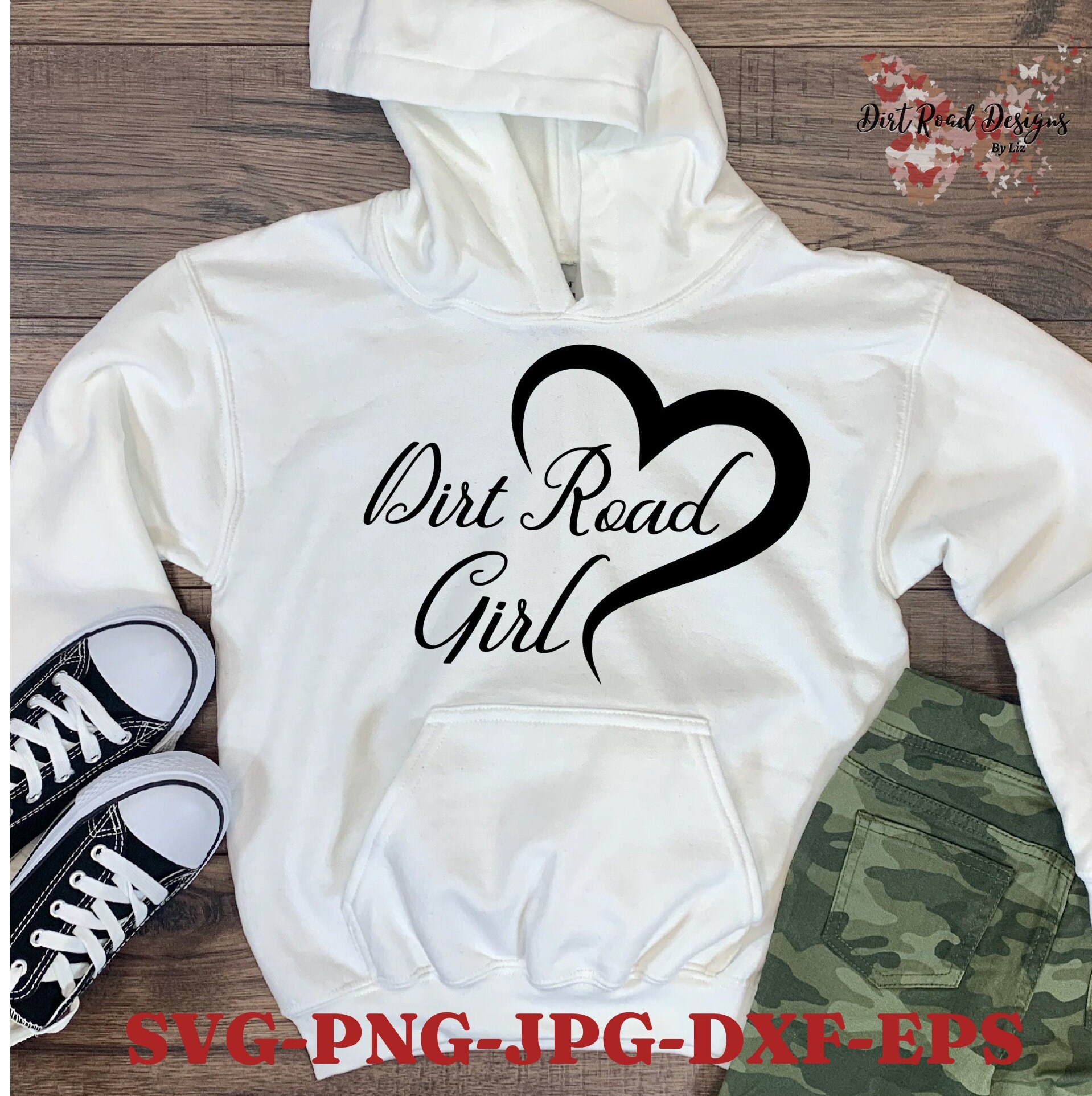Dirt Road Girl SVG Girl Shirt Svg Svg for Girls Digital - Etsy