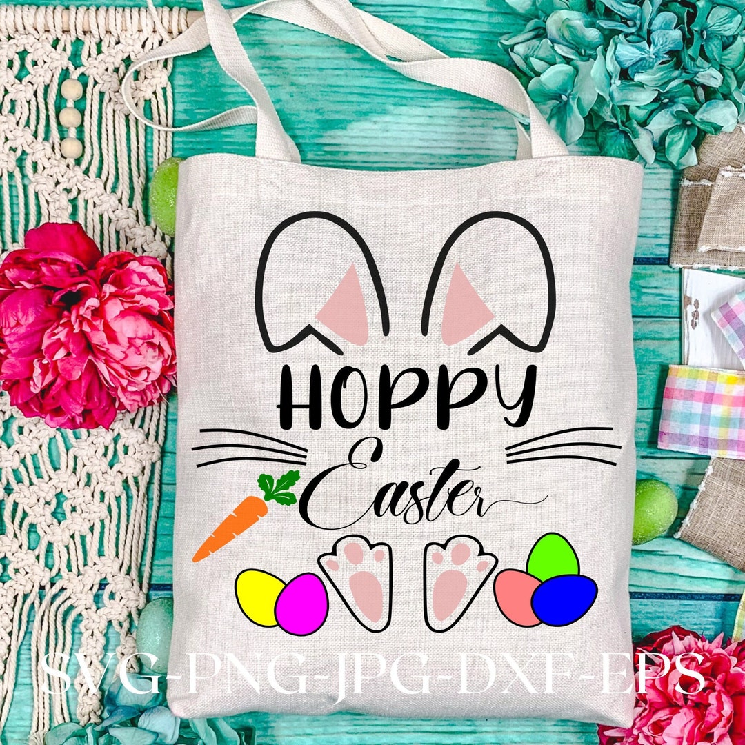 Hoppy Easter Svg Png for Cricut Cutting Machines, Easter Teacher Shirt ...