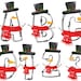 Christmas Doodle Png Letters, Christmas Alphabet & Numbers Png Bundle ...
