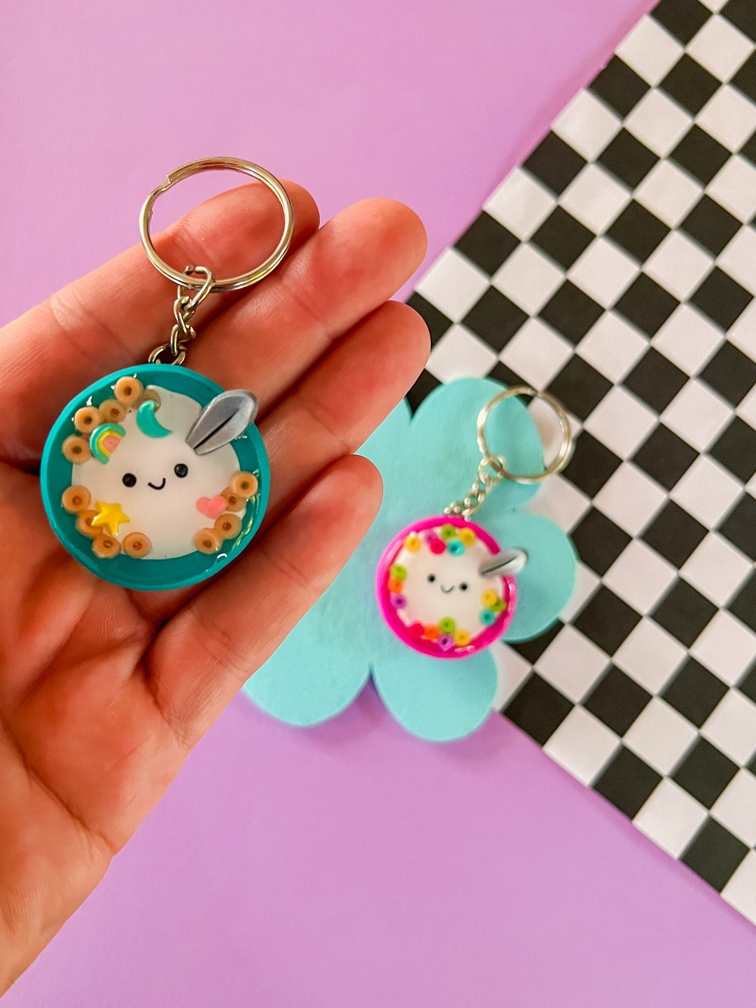 Millie | Cereal Keychain | Kawaii Keychain | Girl Gift | Nostalgia Gift ...