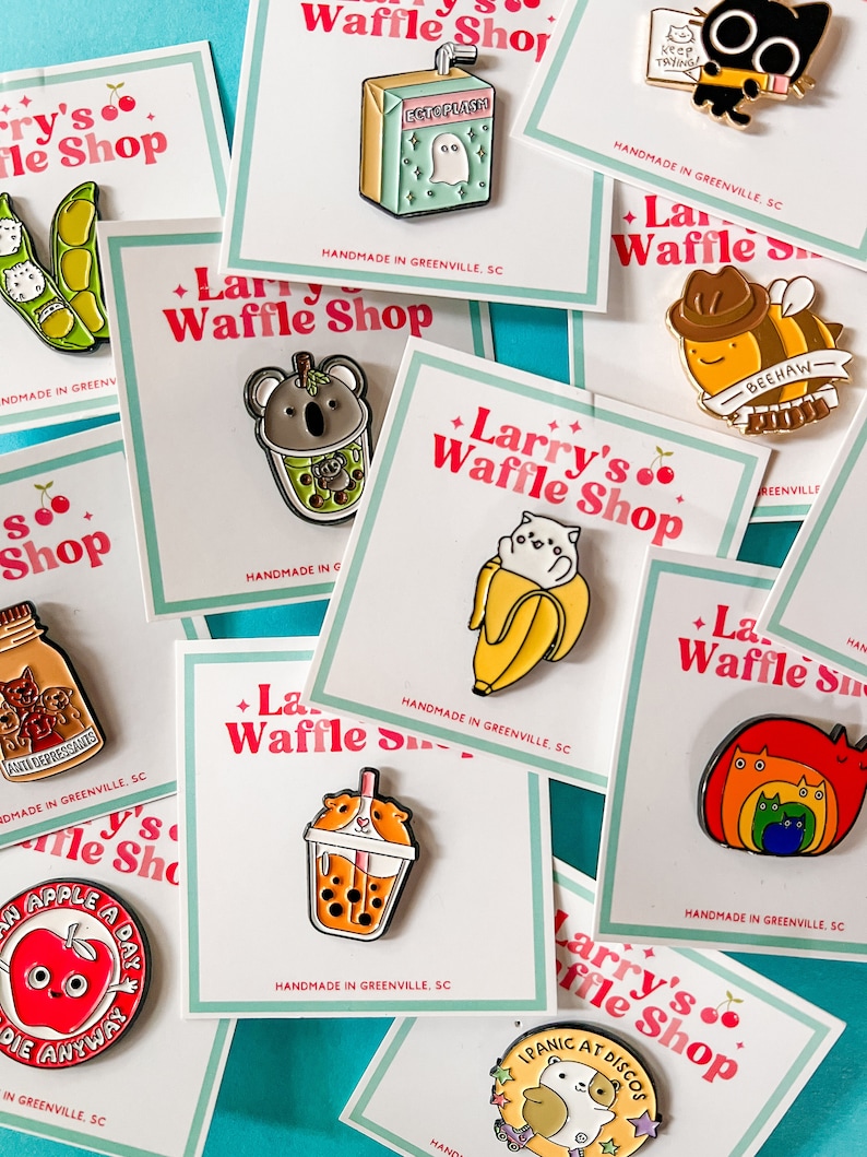 Dolly Pin | Cute Pin | Enamel Pin | Lapel Pin | Backpack Pin | Unique ...