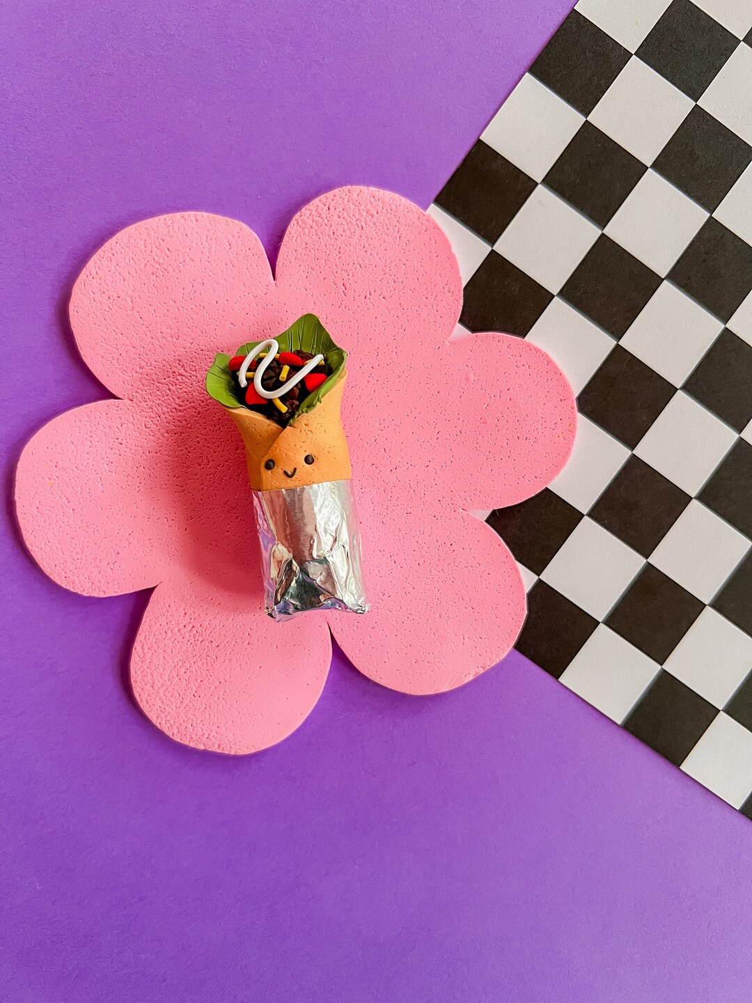 Burt | Burrito Magnet | Kawaii Burrito | Cute Magnet | Kawaii Magnet ...