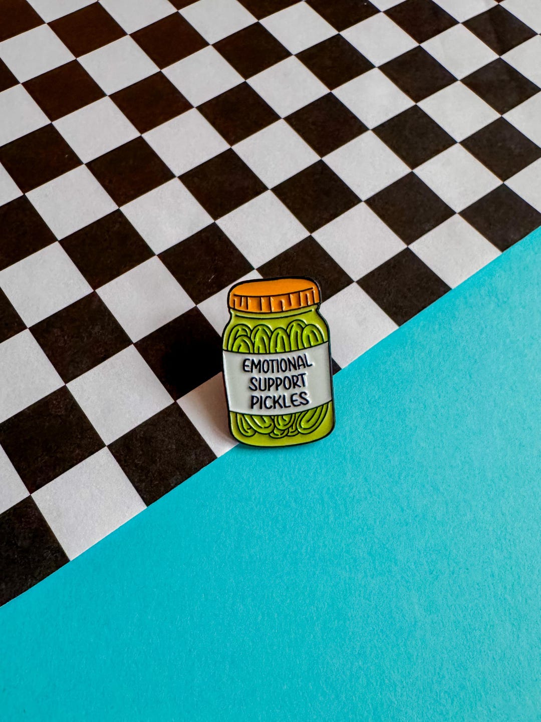 Pickle Enamel Pin: Funny Backpack Lapel Pin - Etsy