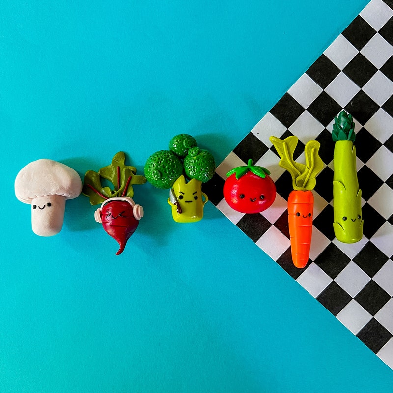 Vegetable Magnet - Etsy