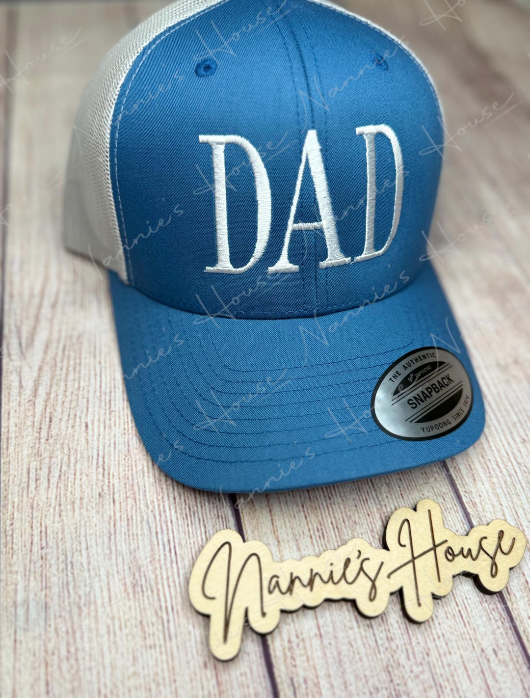 DAD Embroidered Trucker Hat - Etsy