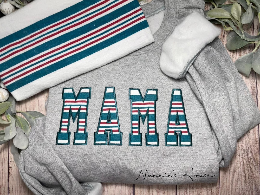 5 or Less Letters - Swaddle/hospital Blanket MAMA Applique Embroidered ...