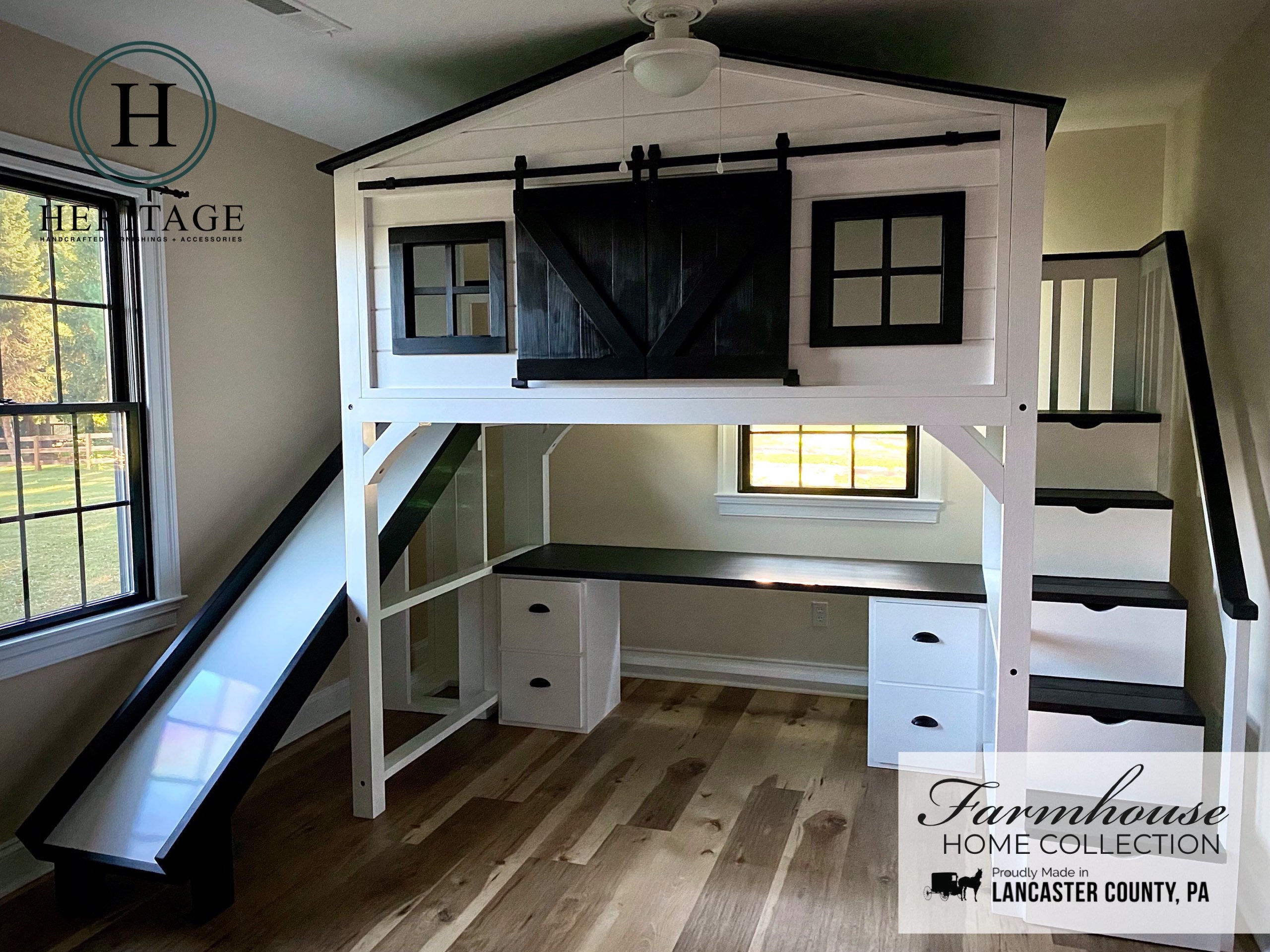 Loft Bed With Stairs And Desk Loft Bed With Stairs And Desk
