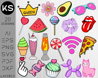 Digital Prints Svg AI Esp Png Pdf Dxf Layered Vector Cricut Instant ...