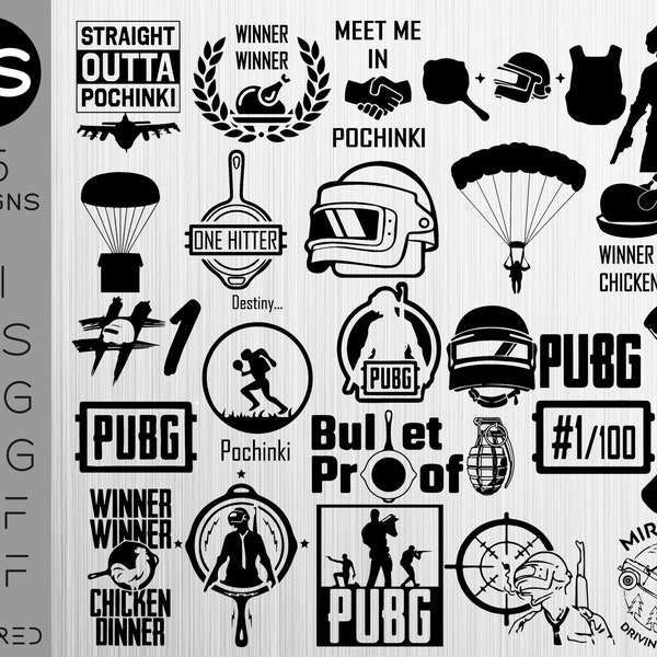 Pubg Svg - Etsy