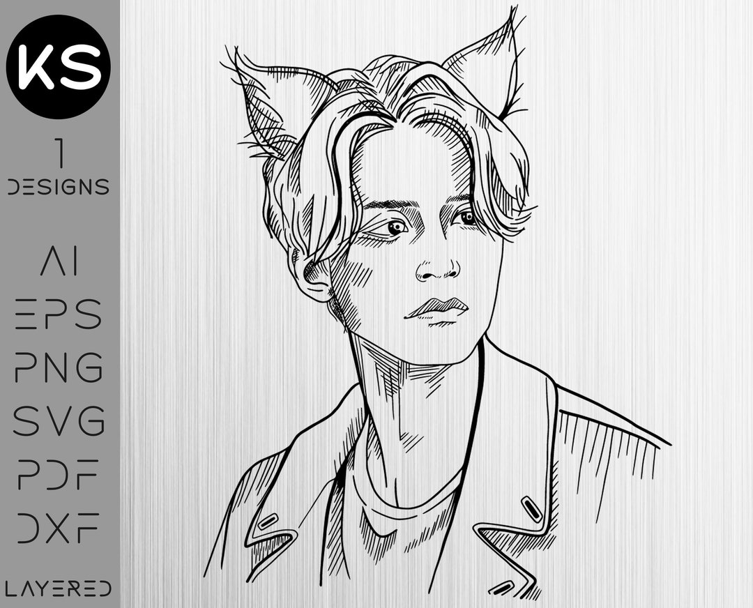 Digital Prints Svg AI Esp Png Pdf Dxf Layered Vector Cricut Instant ...