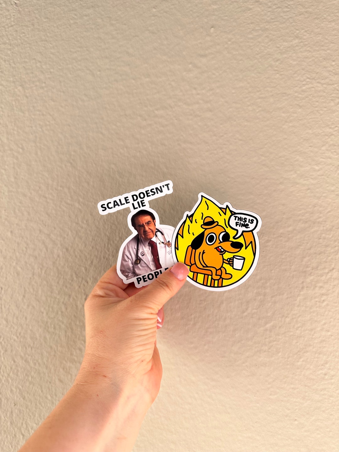 2 Stickers Dr. Nowzaradan Meme scale Doesnt Lie, People Do Funny ...