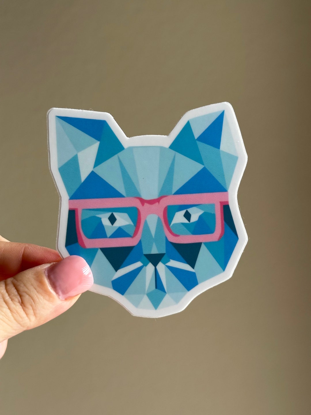 Pixel Cat Funny Sticker Meme Sticker Funny Sticker Laptop Water Bottle ...