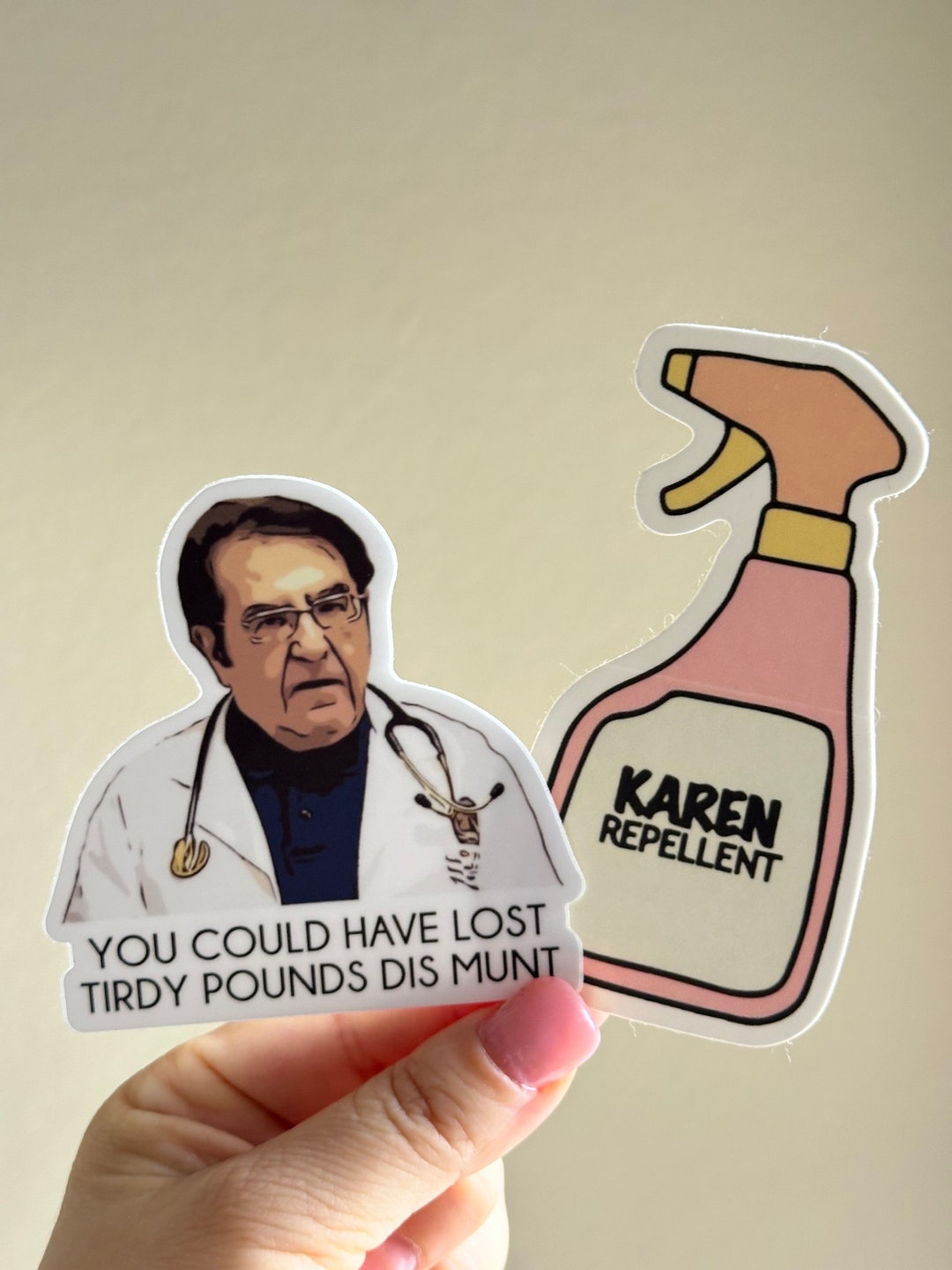 Two Stickers Pack Dr. Nowzaradan Meme You Could Have Lost Tirdy Pounds ...