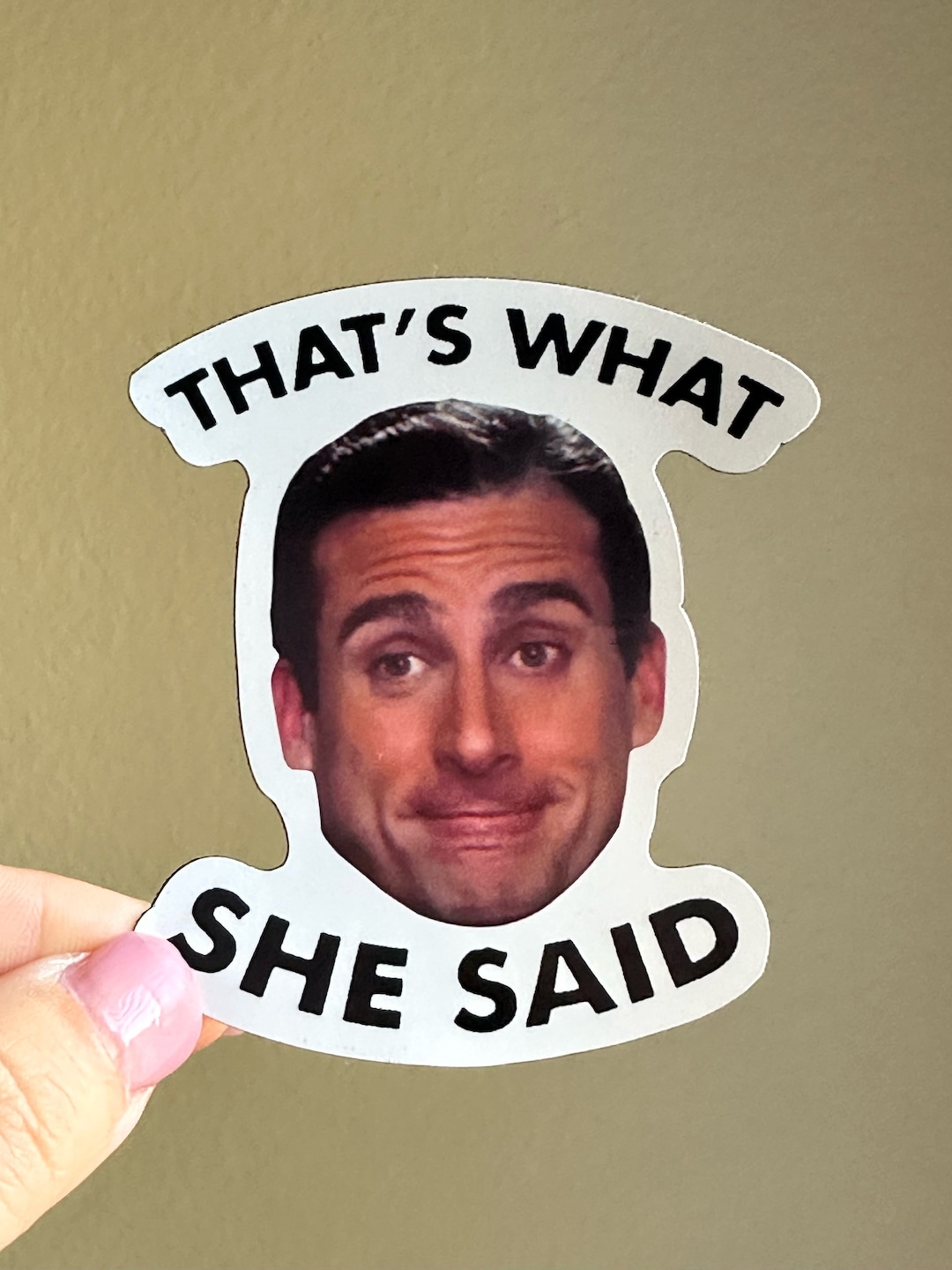Thats What She Said Sticker Vinyl Decal Gift, Laptop Sticker, Car ...