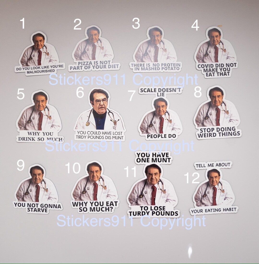 Dr. Now Magnets Funny, Weight Loss, Funny Dr Now, Nutritional Magnets ...