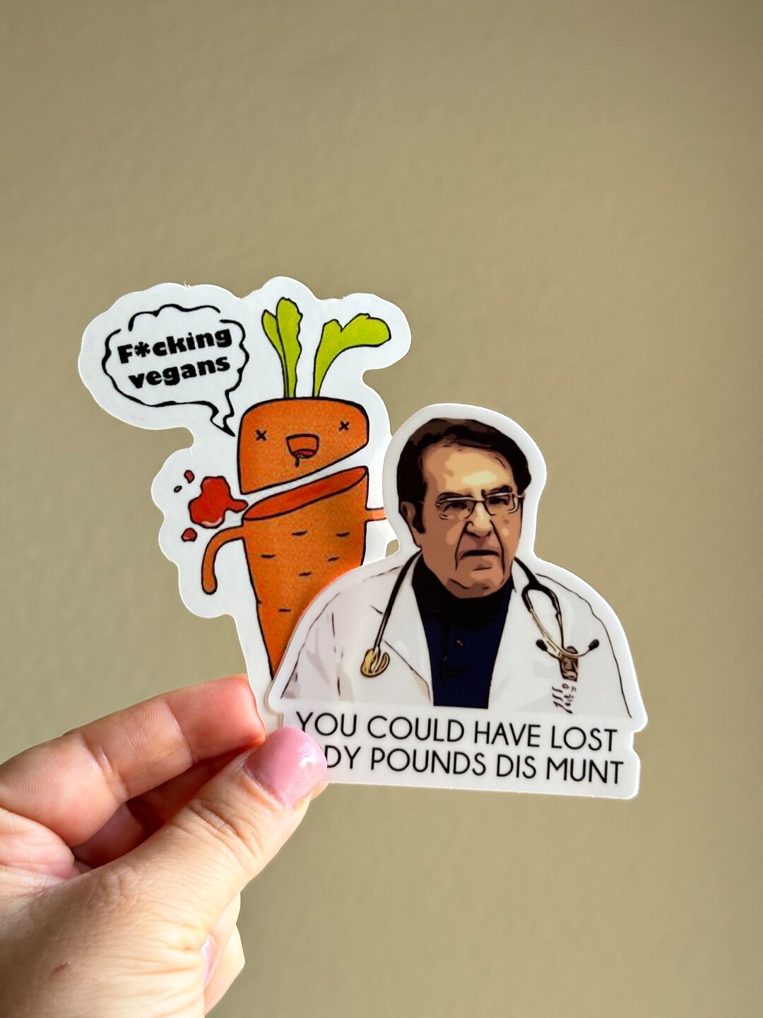 2 Stickers You Could Have Lost Turdy Pounds Dis Munt Sticker-funny ...