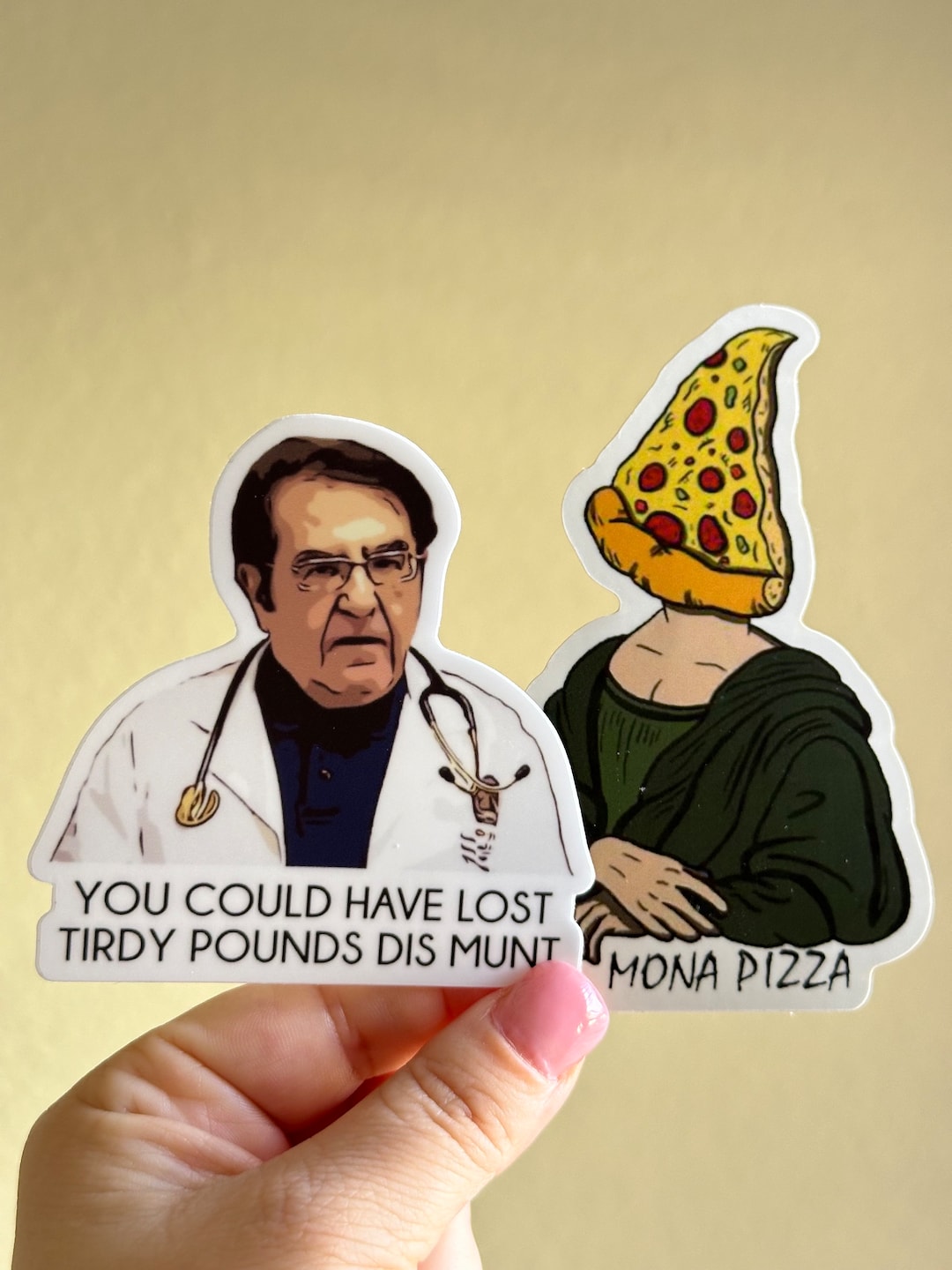 Two Stickers Pack Dr. Nowzaradan Meme You Could Have Lost Tirdy Pounds ...