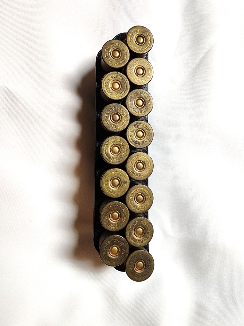 15 Shell Hard-case Bandolier Shotgun Shell Holder Ammo - Etsy
