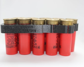 15 Shell Hard-case Bandolier Shotgun Shell Holder Ammo - Etsy