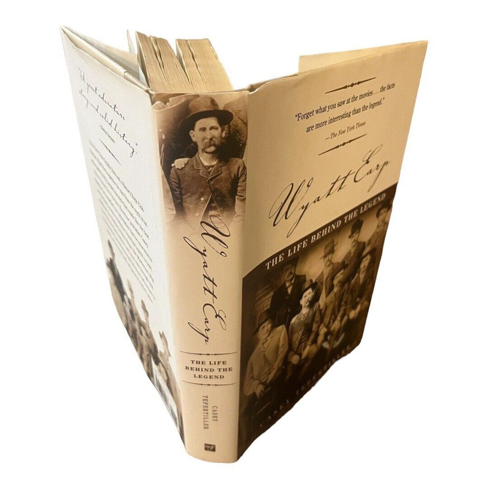 1987 Wyatt Earp the Life Behind the Legend First 1st Ed Book by ...
