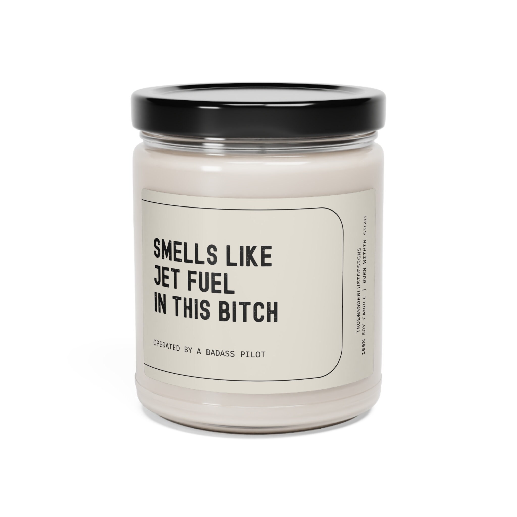 Smells Like Jet Fuel Candle Gift, Pilot Gifts for Men, Aviation Theme ...