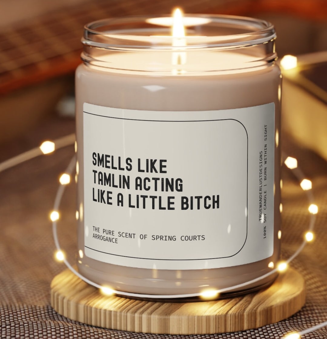 Tamlin and Feyre Romance Candle ACOTAR Inspired Fantasy Collection High ...