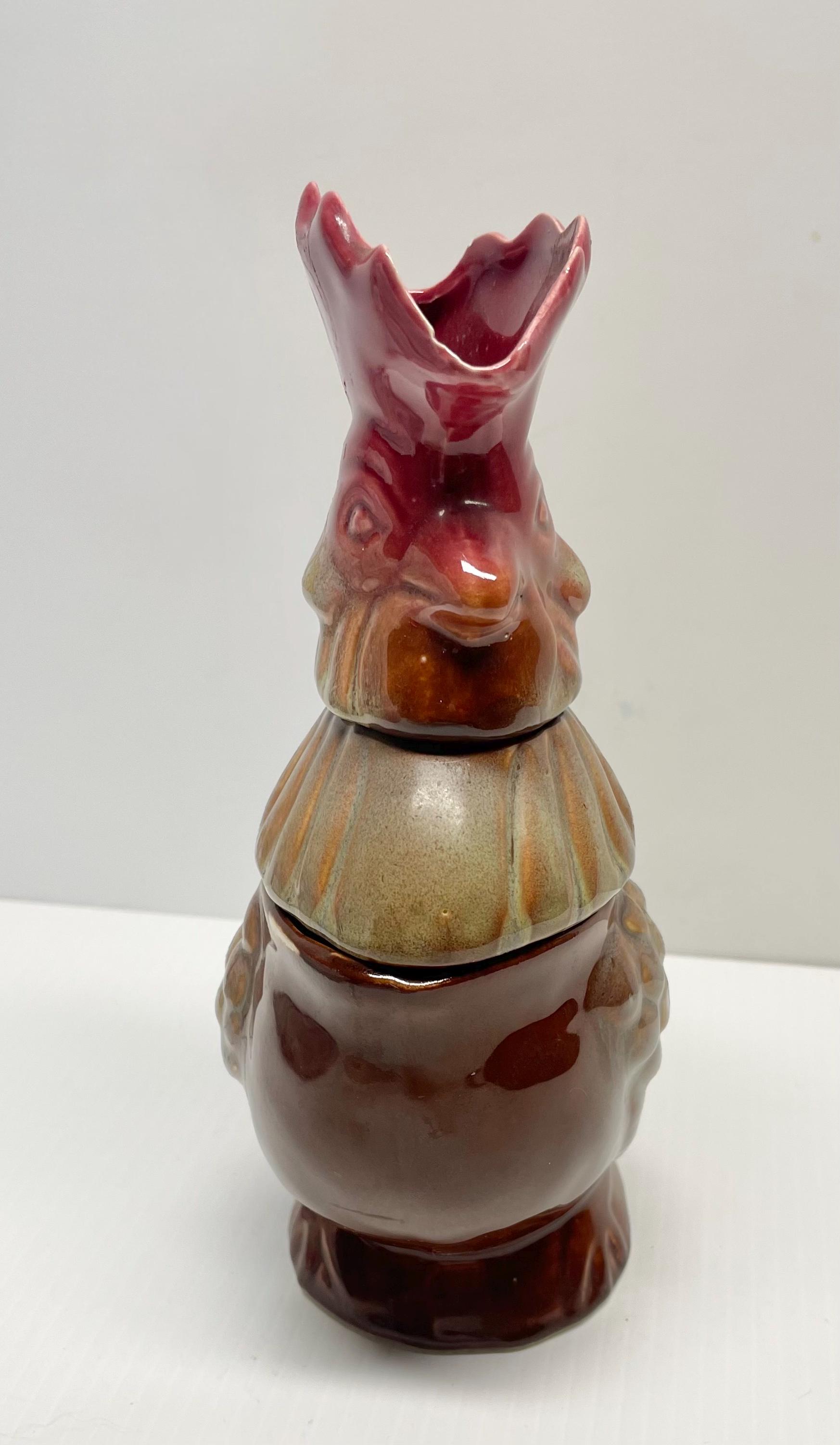 Vintage Rooster Tea Pot, Creamer and Sugar Bowl - Etsy