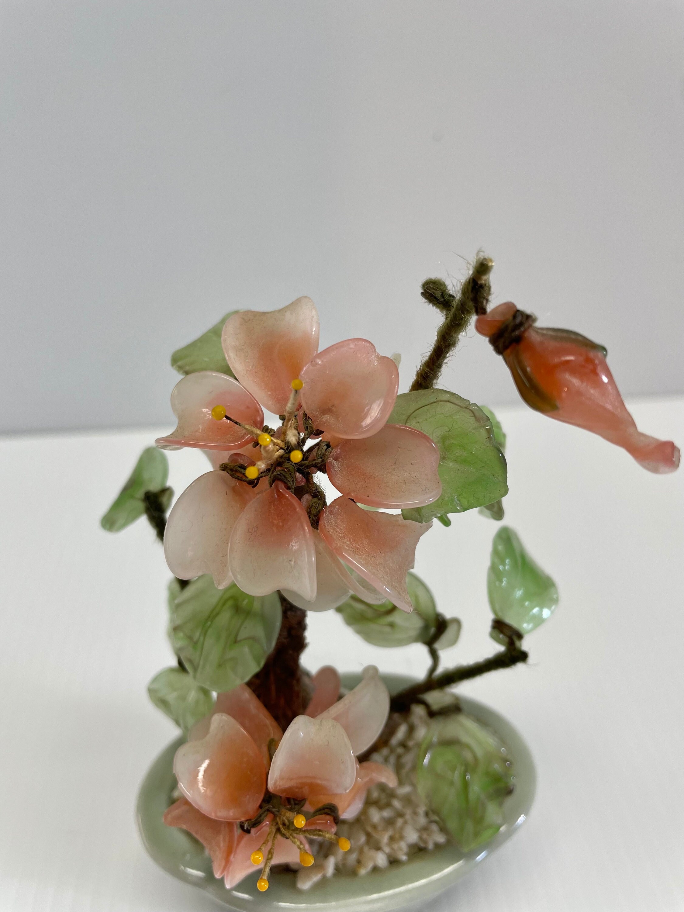 Vintage Glass Bonsai Tree - Etsy