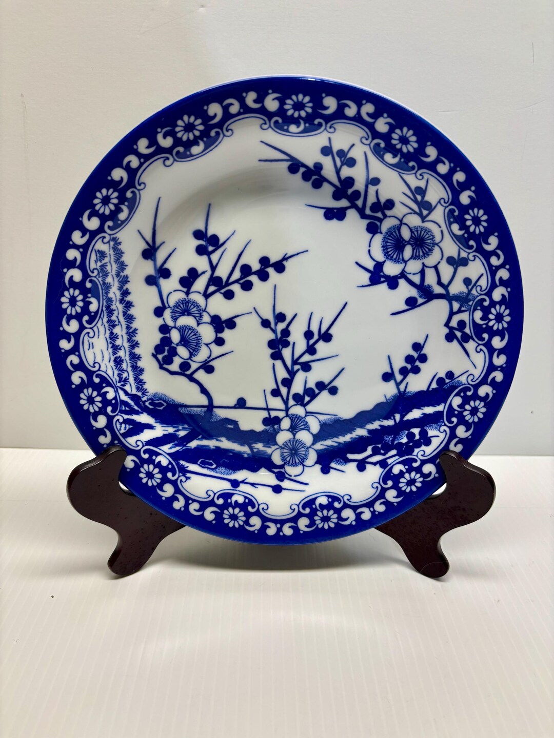 Set of 4 Himark Cherry Blossom Plates - Japanese Sometsuke - Etsy