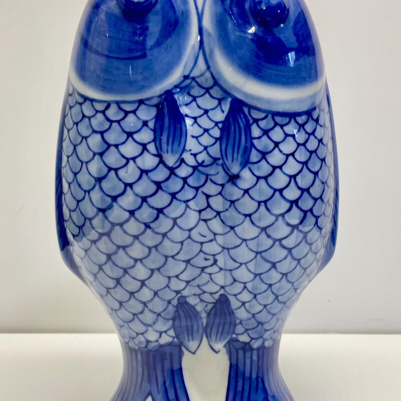 Blue Fish Vase - Etsy